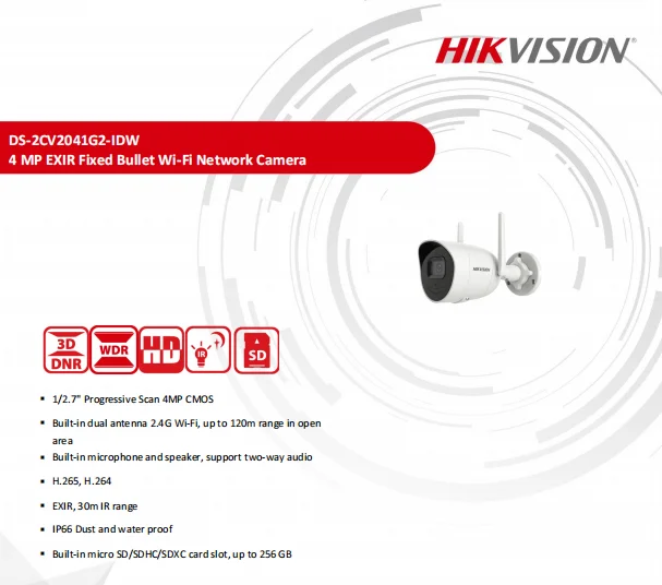 4mp Full Hd Wireless Camera Wifi Home Security Ip High Quality Outdoor ...