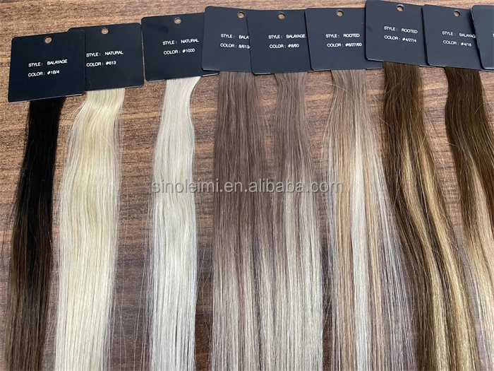 Customized Logo Human Hair Color Chart Accessories For Hair System Hair ...