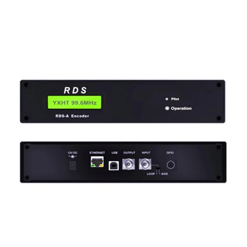 RS RADIO FM Broadcast RDS Encoder Radio Data System Encoder For FM ...