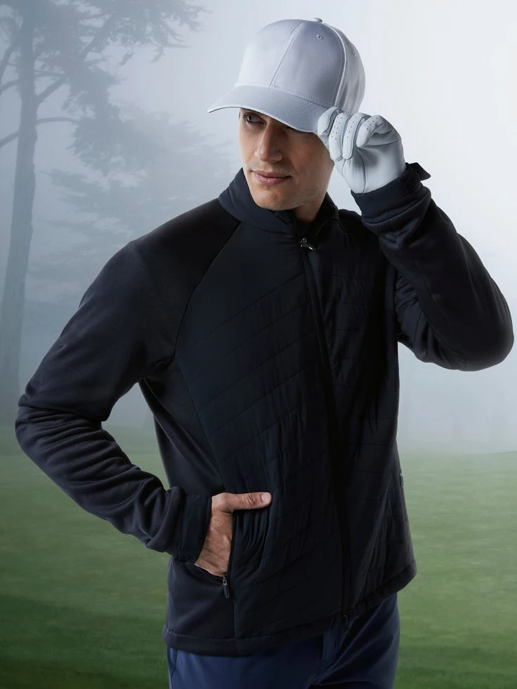 High Quality Custom Logo OEM Color Boy Golf Coats Stand Collar Men's ...