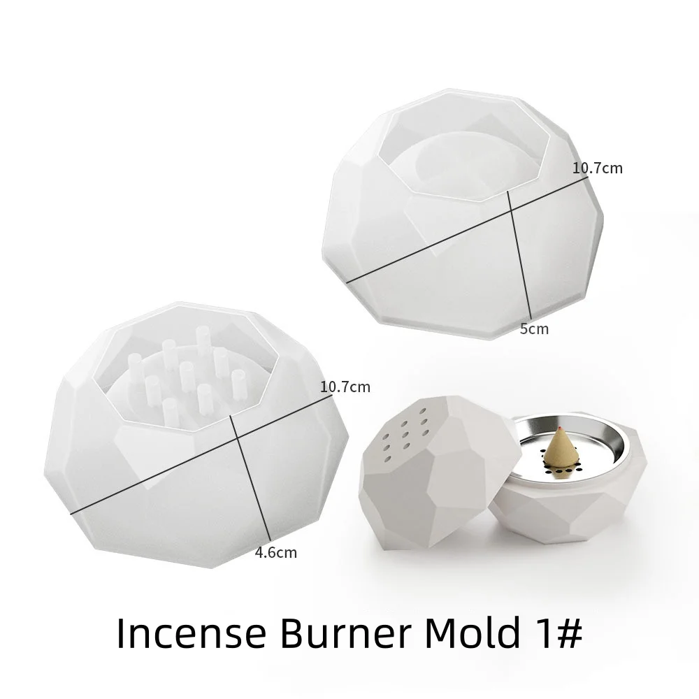 Silicone Molds for Incense Burners - DIY Aromatherapy