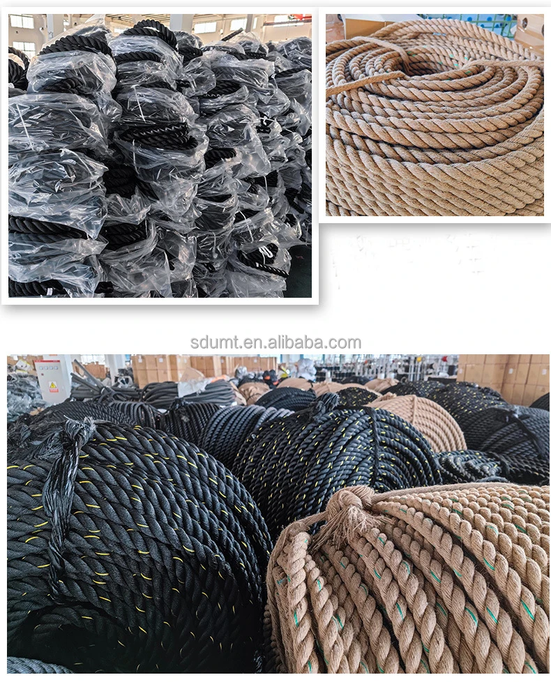 25mm Diameter 9 Meter Length Workout Exercise Battle Rope Fitness Heavy ...