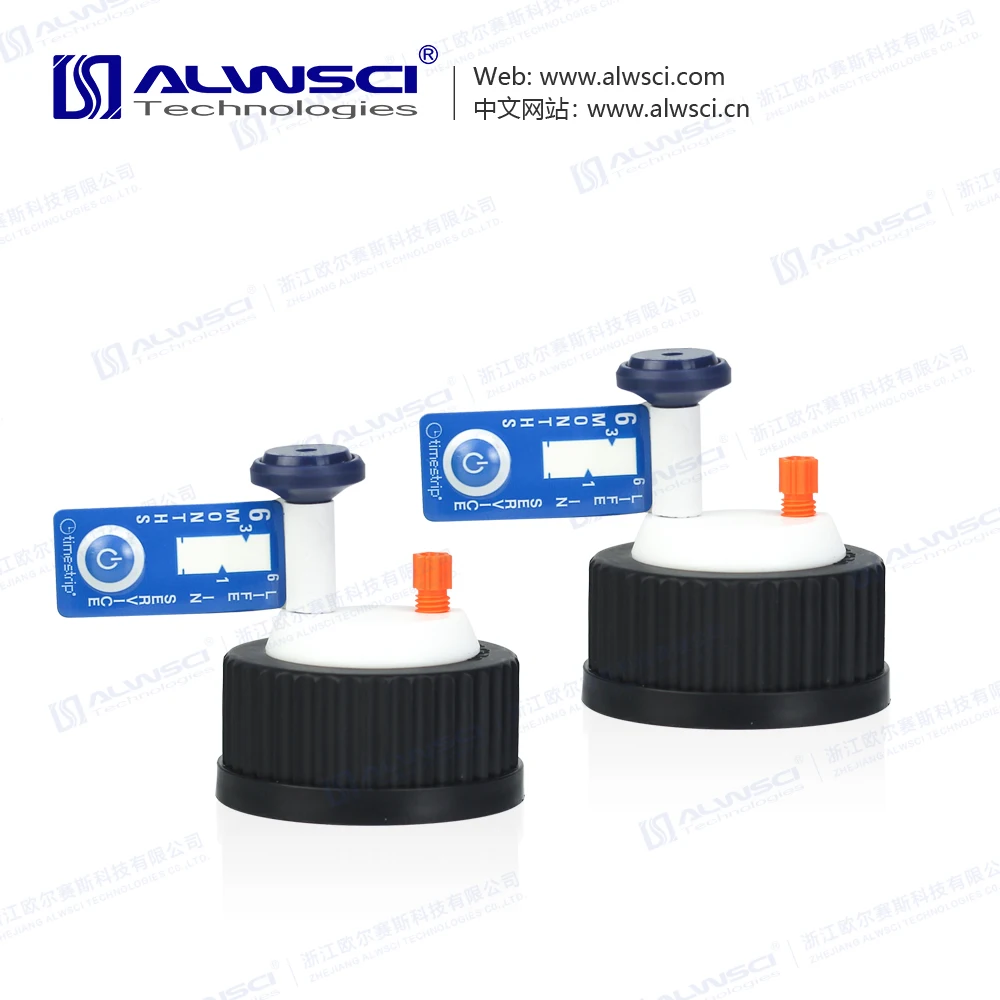Alwsci GL45 Air Valve with PTFE Membrane for HPLC Use