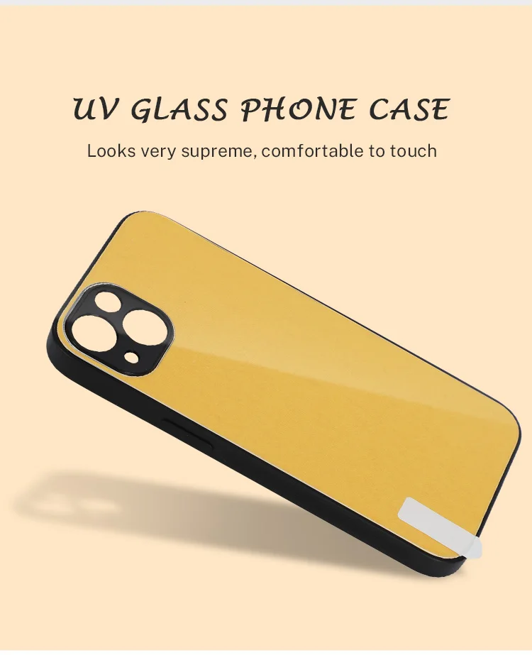 Custom Design Case Luxury Printing Glass Phone Cover Logo Print Phone ...