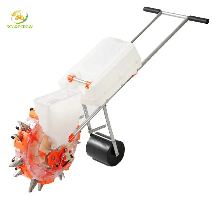Factory Hand Push Seeder Portable Seeder Bean Corn Planter Peanut Manual Seeder Planting And ...
