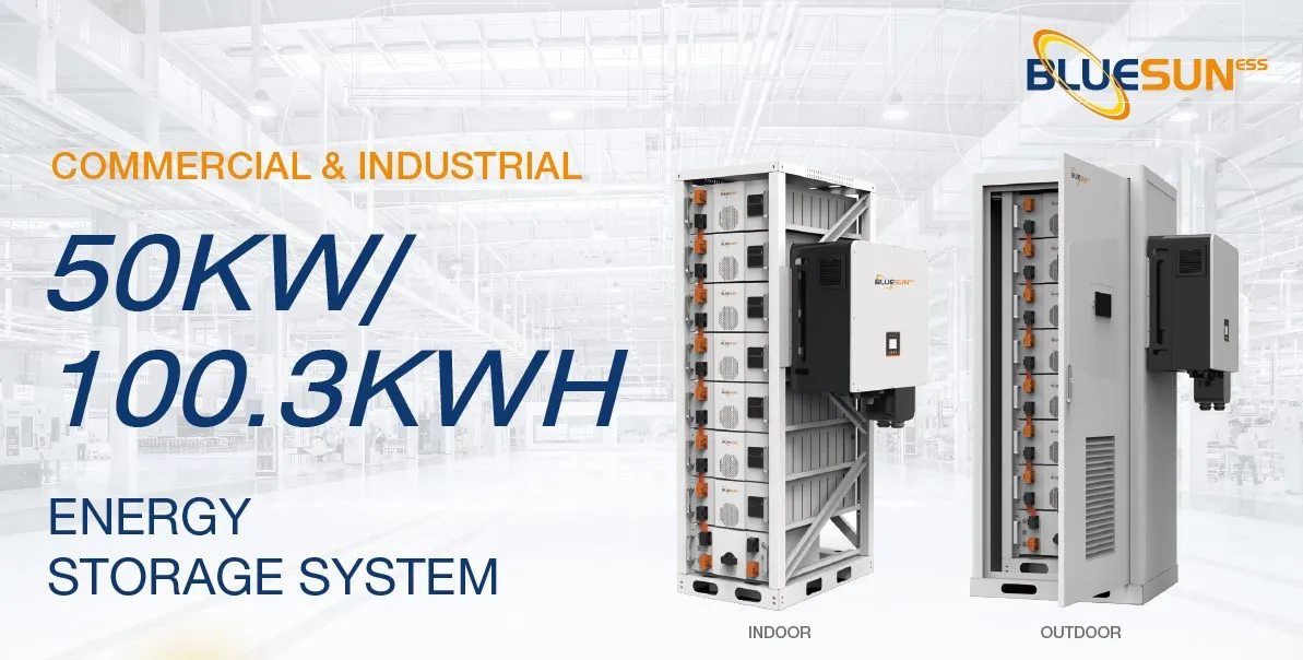 Bluesun Solar System 50kw 100.3kwh Solar Power And Battery Storage ...