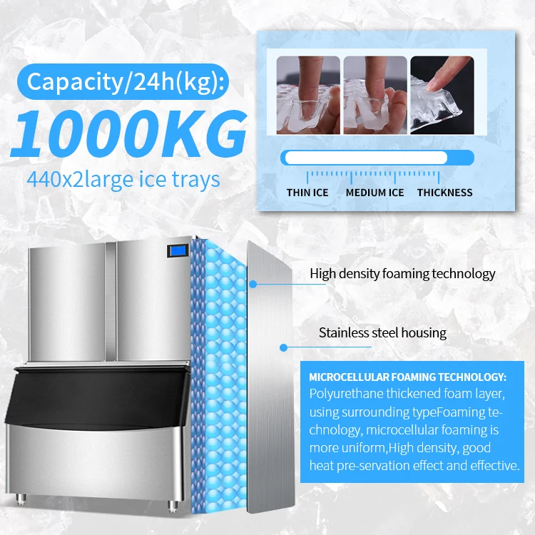 Factory Price 68kg Turkish Ice Cream Machine Ice Cube Machine Pakistan ...