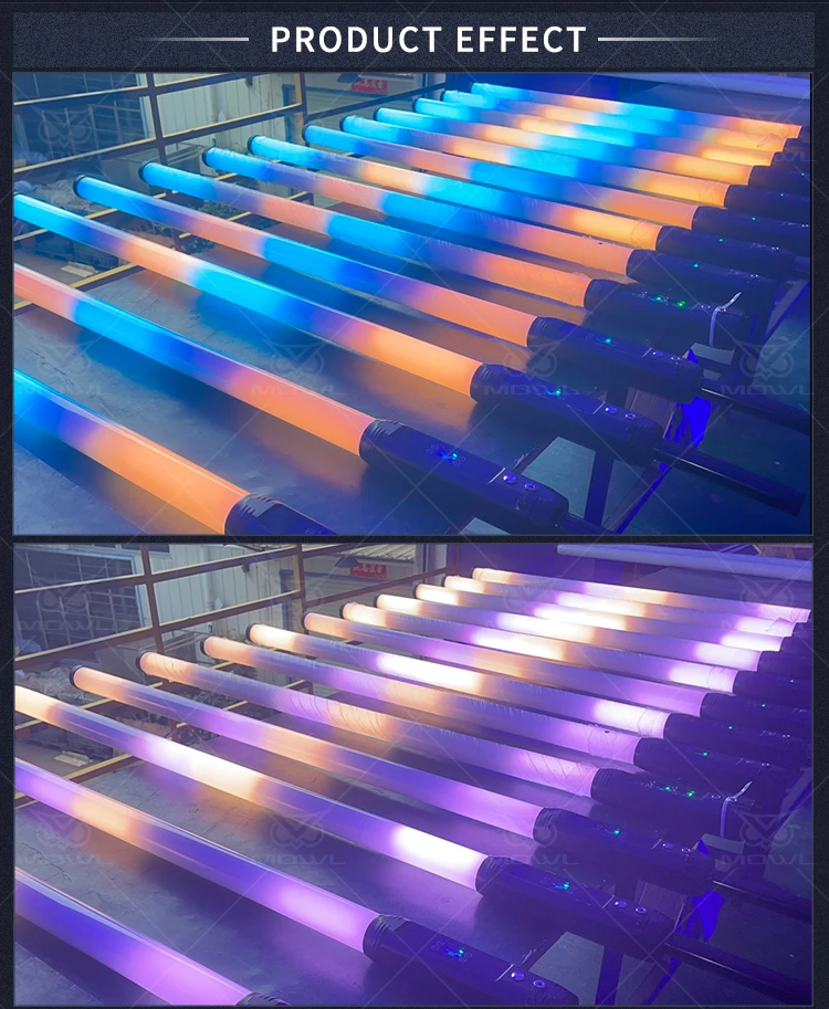 8pcs Wireless 360 Outdoor 512 Dmx Rgb Battery Led Pixel Tube Bar Stage ...