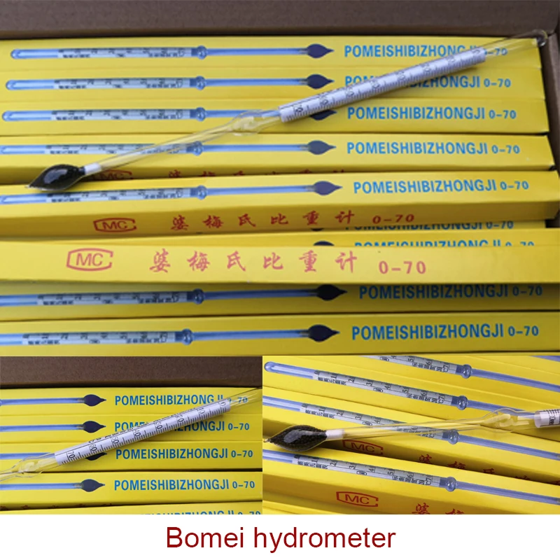 Hydrometer Density Meter Baume Meter Cool Leather Flour Concentration ...