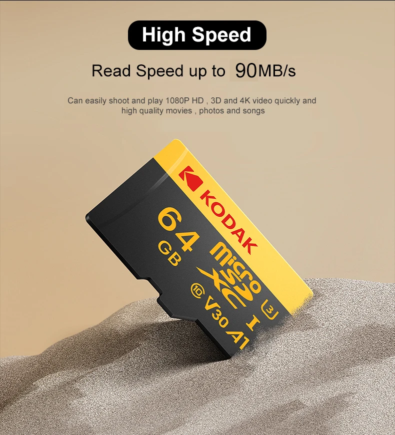 Kodak V90 SD Card 512GB - High Performance Memory Solution