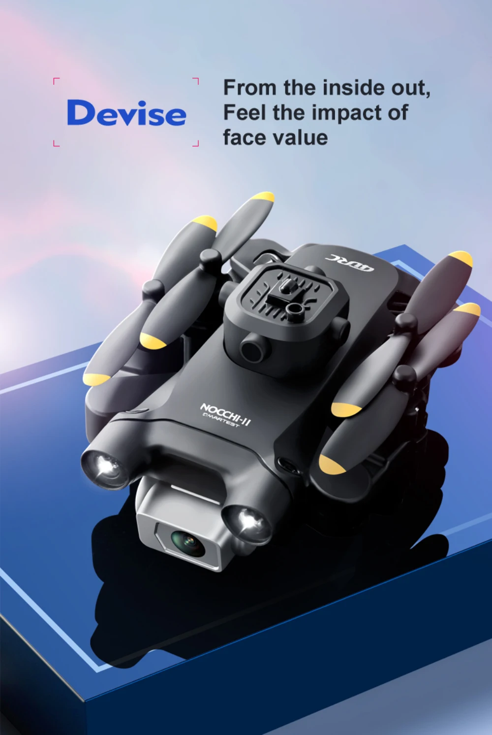 4DRC V30 Mini Drone 8K Doppel kamera Funfseitige Hindernis vermeidung Intelligente Hohen schweben Anfanger Multifunktion spiel Alibaba