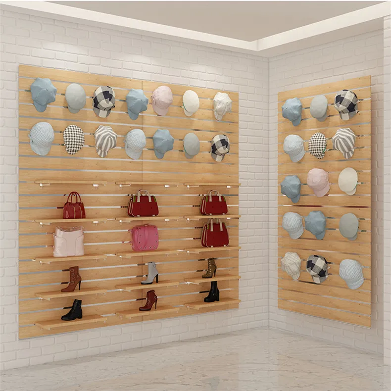 15mm 18mm Slat Wall Stand Groove Melamine Mdf Panel,Groove Mdf Display ...