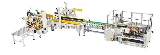 Carton Box Folding and Sealing Machine - Goldtec GTF-AT5050