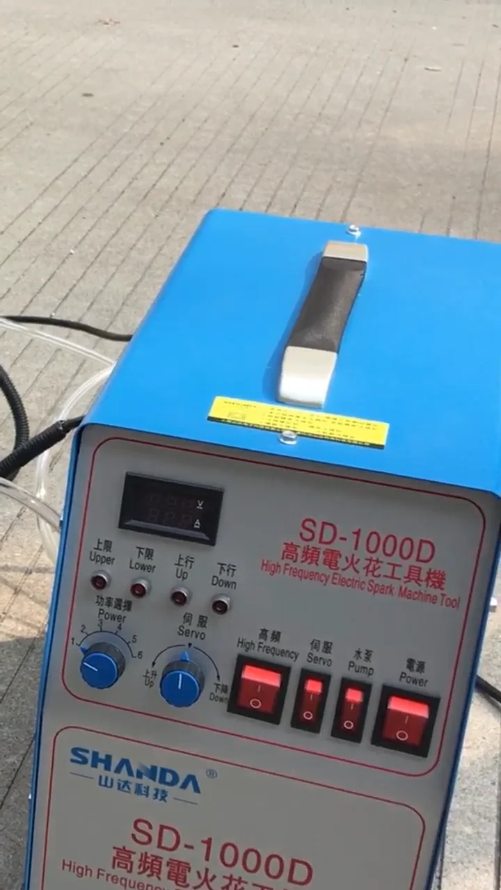 Portable Mini Edm Drilling Machine Broken Bolt Screw Broken Remover ...