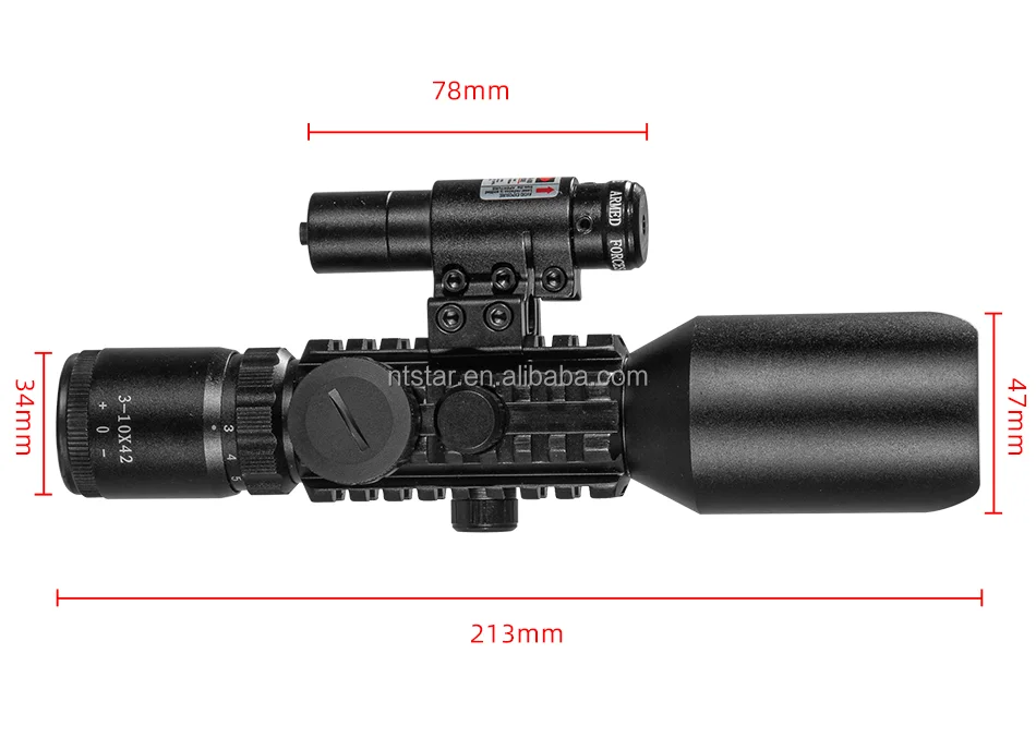 OEM Combo M9 Scope - 3-10X40 EG Optics for Outdoor Activities