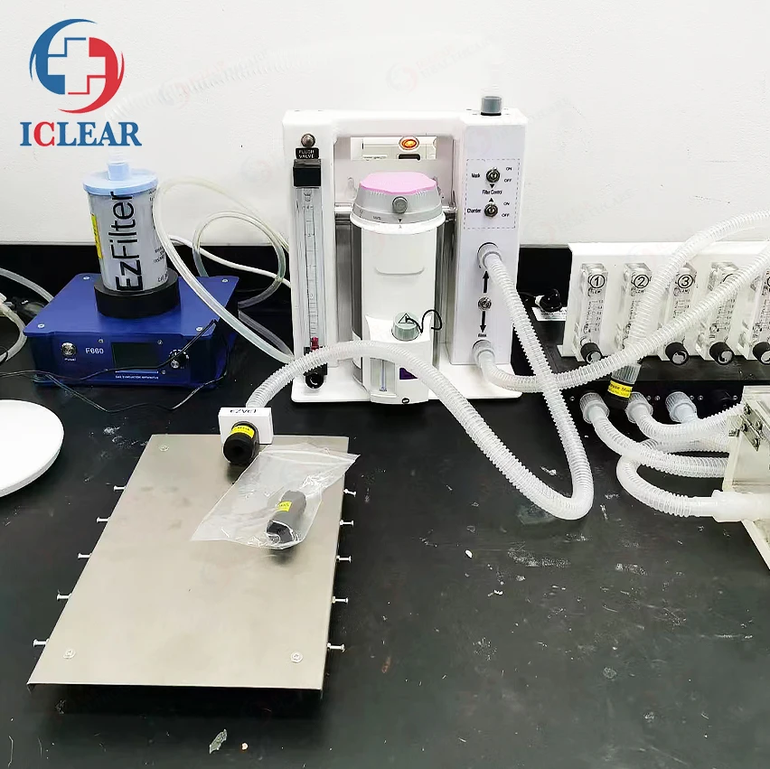 Laboratory Veterinary Anesthesia Machine Multichannel Small Animal ...