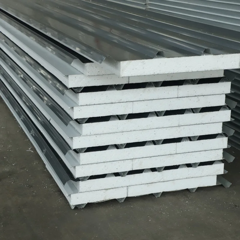 Fireproof Insulated Roof Tile Eps Polyurethane Sandwich Roofing Panel ...