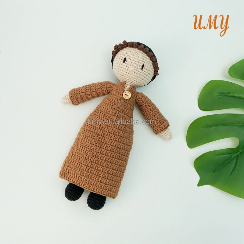 Islamic Baby Knitted Dolls Hijab Geschenk Muslim Shower Gifts Kids Eid ...