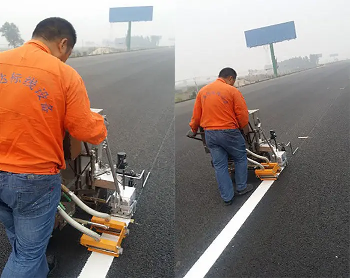 Hand Push Road Marking Equipment - Efficient & Durable