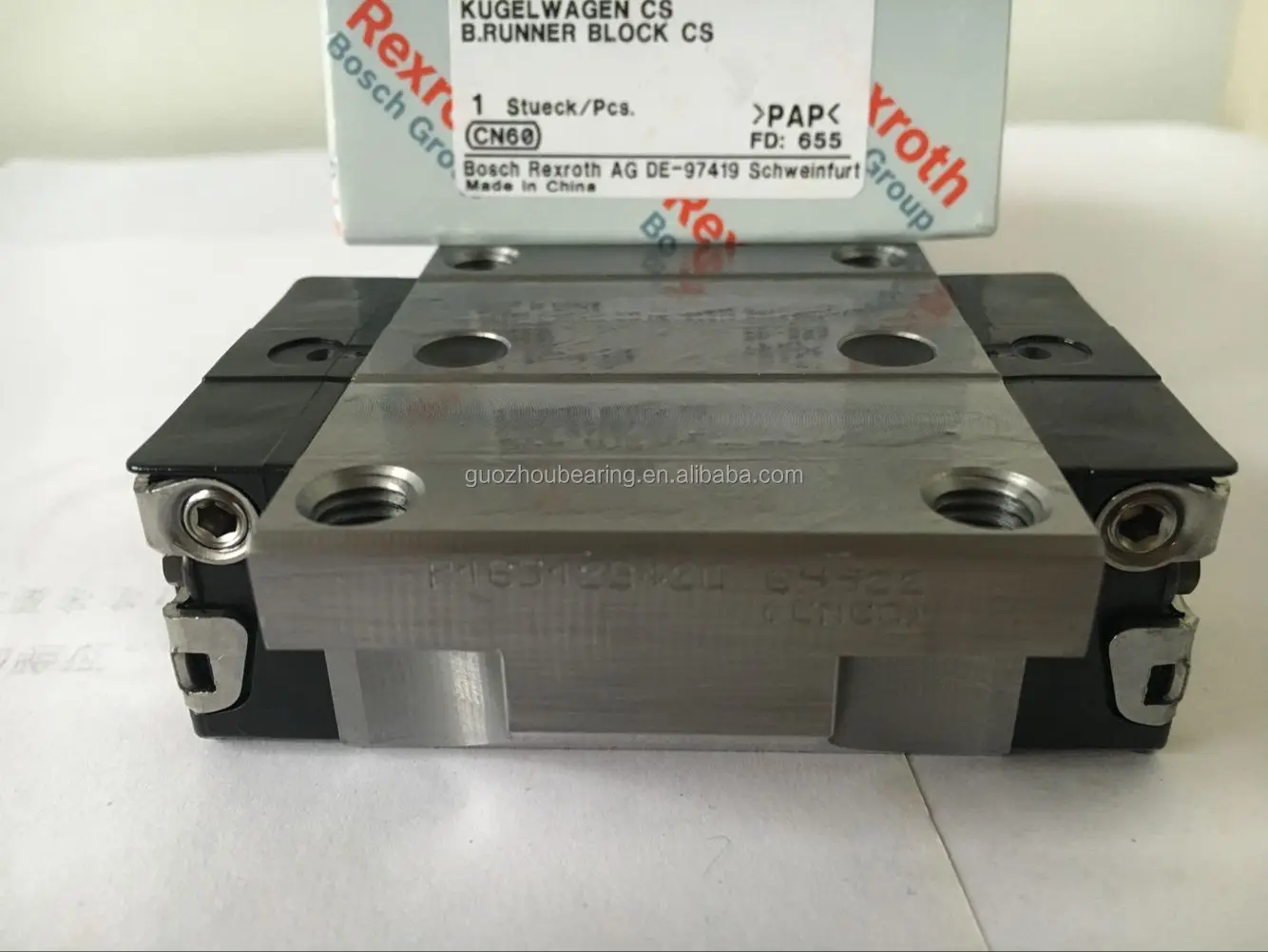 Original Germany Rexroth Runner Block Linear Bearing R165129420 ...