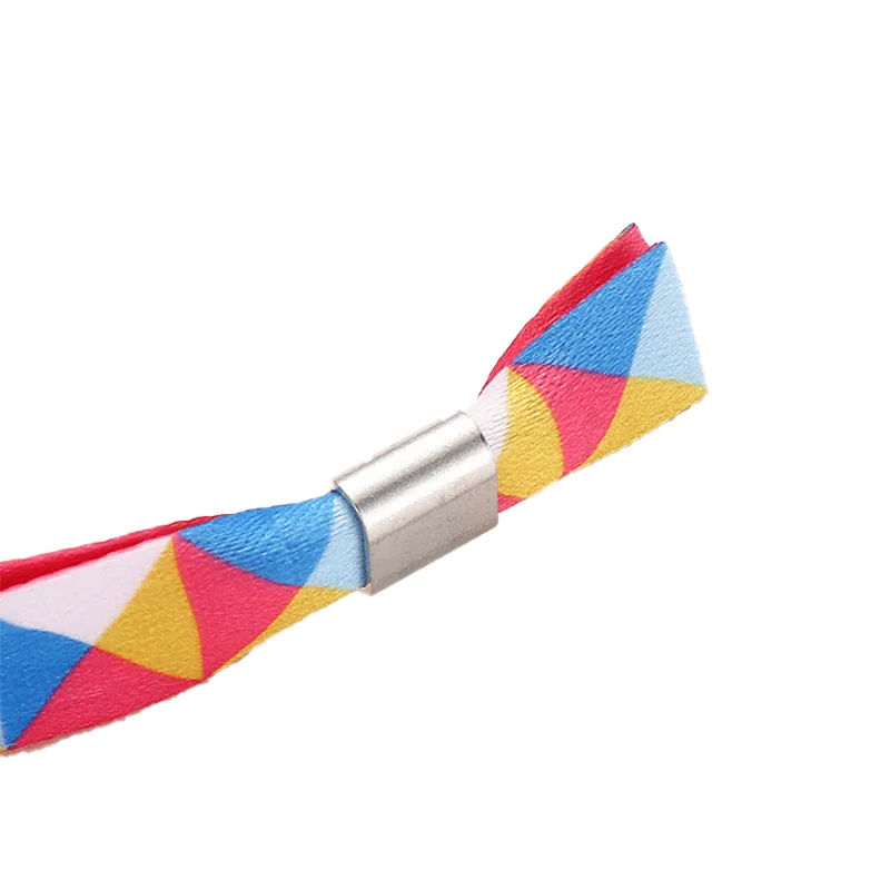 Wholesale Custom Color Sublimation Polyester Wristbands