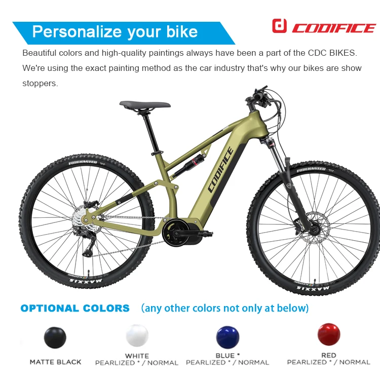 29 Electric Mountain Bike Full Suspension Twist Electric Downhill ...