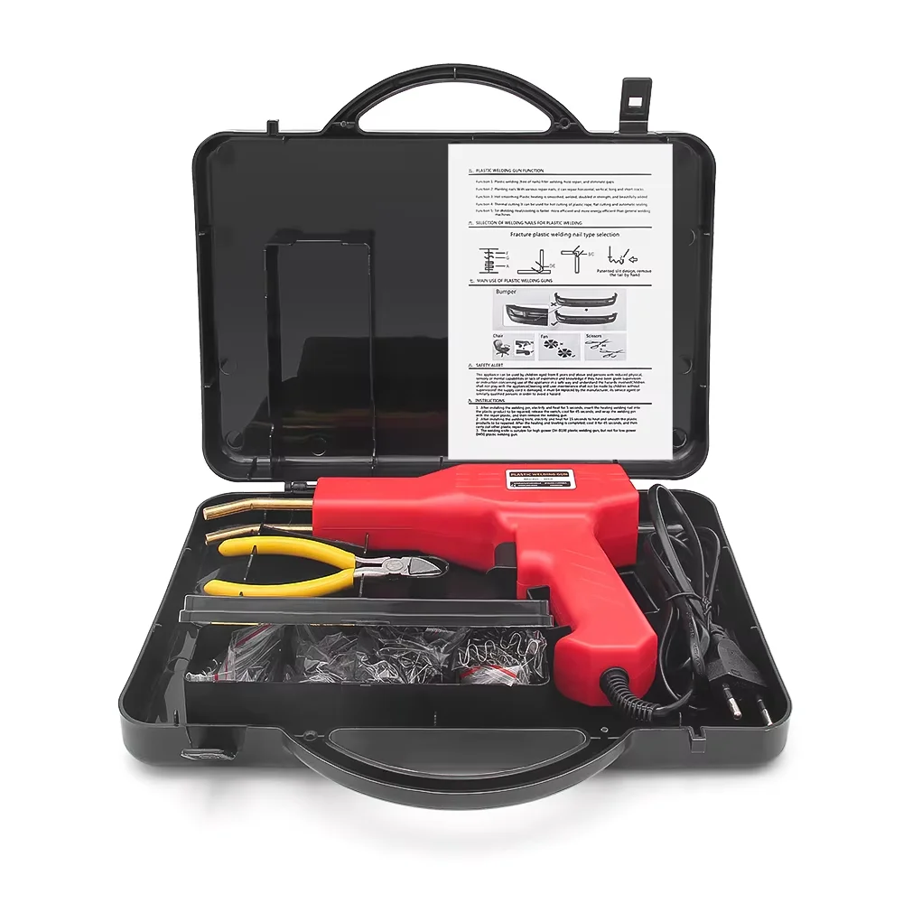 50W Handheld Plastic Welders Hot Stapler Plastic Welder Gun Welding ...
