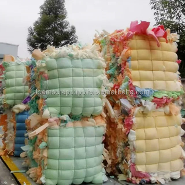A Grade Pu Foam Scrap Foam Polyurethane Sponge Cut Foam Compressed In ...