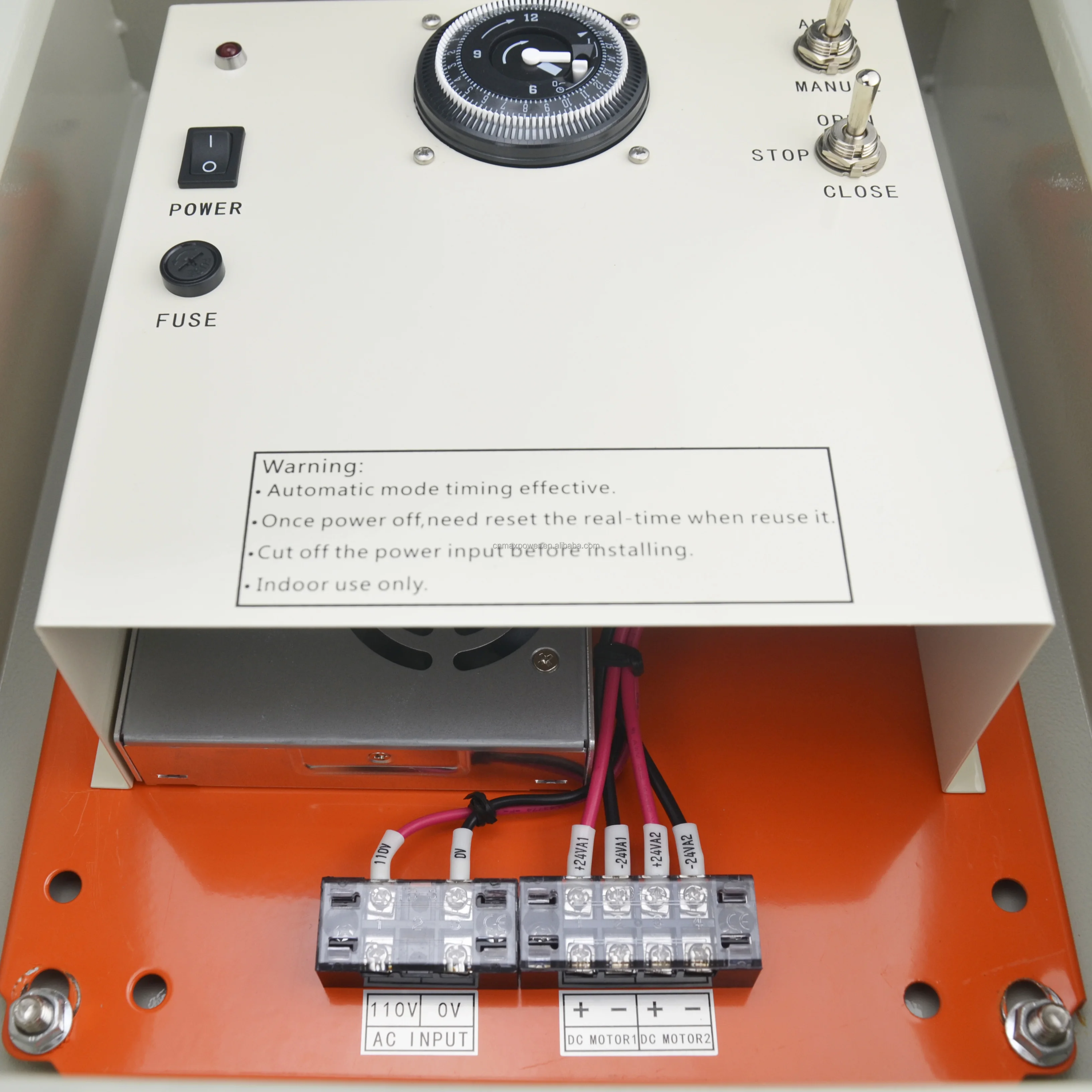 Greenhouse Roll Up Motor Automatic Timer Controller For Ventilation ...