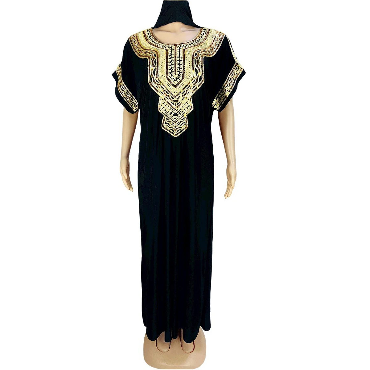 Arab Women Large Size Kaftan Middle East Ethnic Style Gown Dress Muslim ...