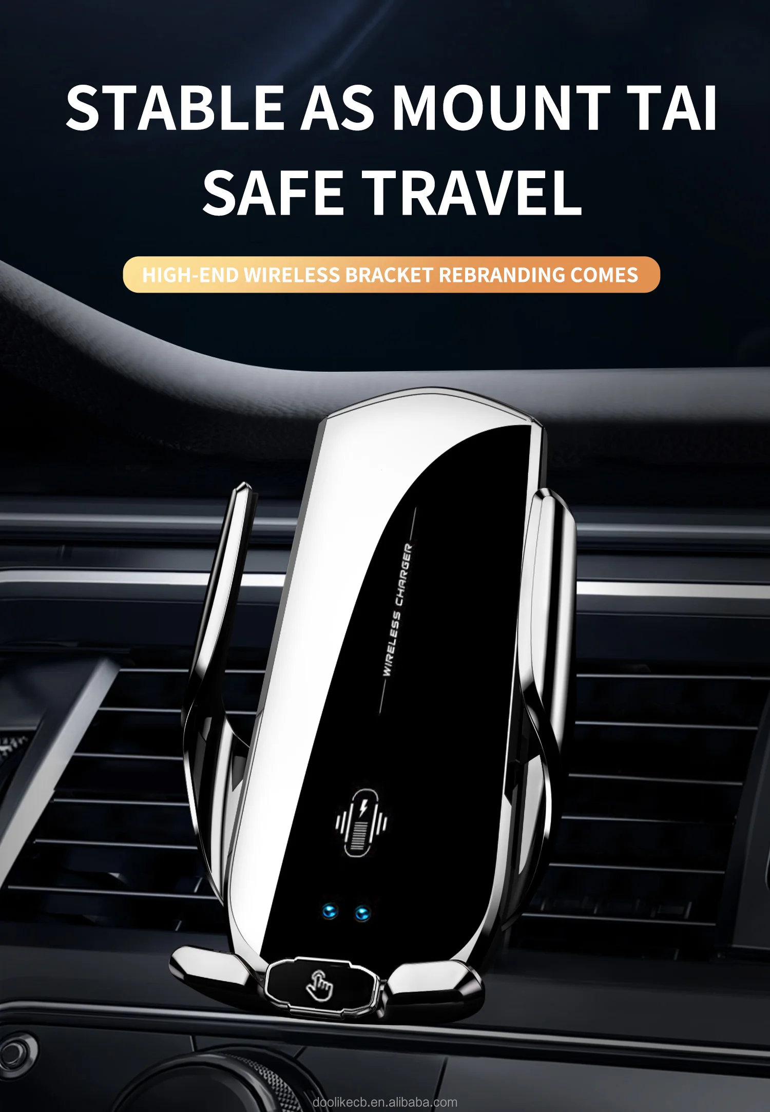 Innovative Design And Superior Performance 15w Qi Wireless Charger Car ...