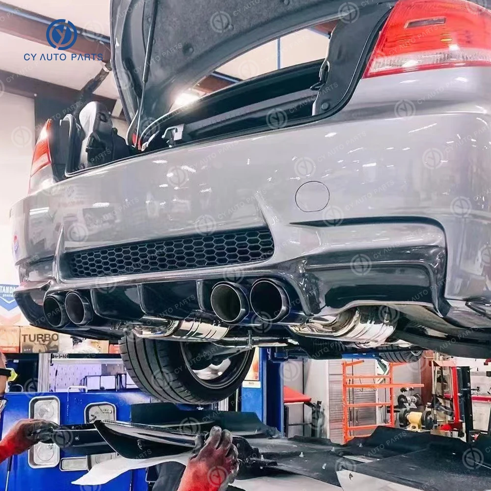 Carbon Fiber Vrs Style Rear Diffuser Baseboard For Bmw 3 Series E92 E90 E93 M3 - Buy Rear ...