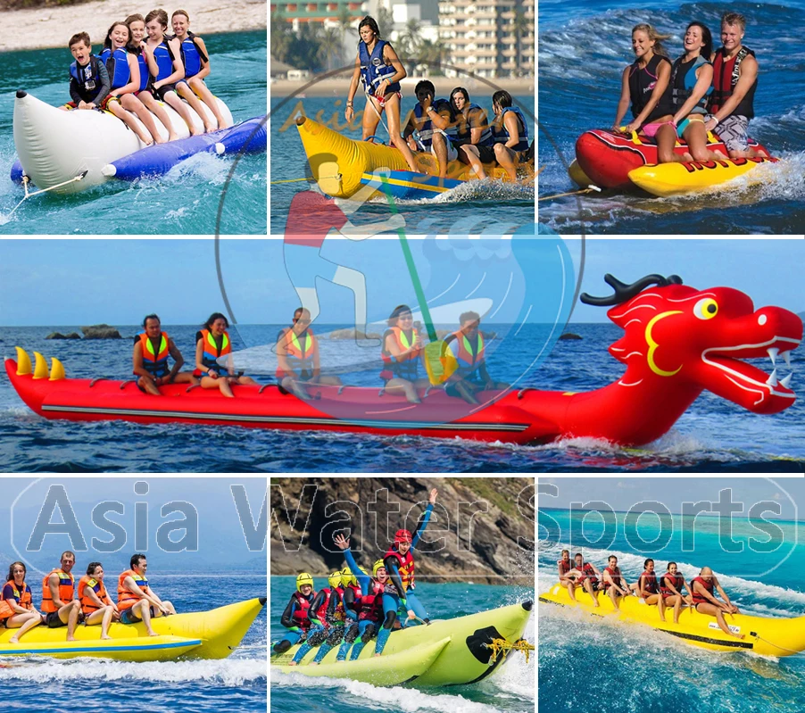 Inflatable Towable Water Dragon Boat,Towable Tube for Sale Inflatable ...