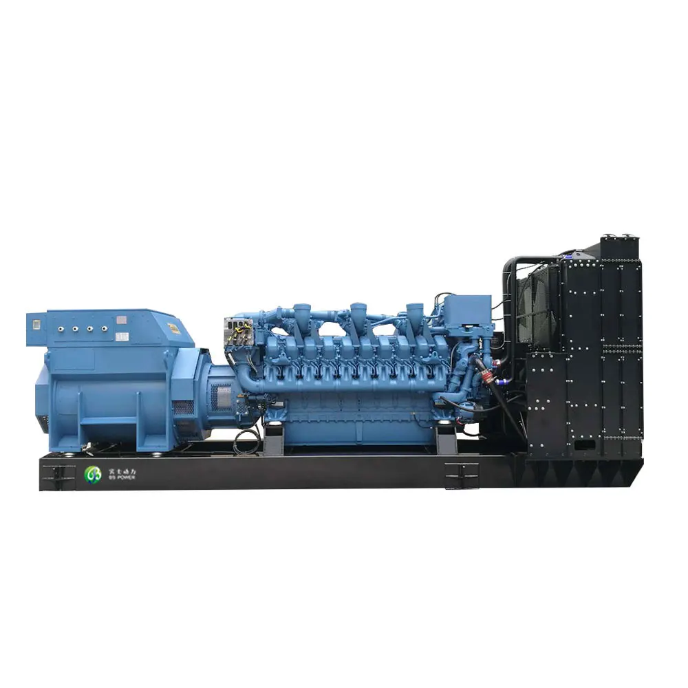 850KVA Germany Original Genset Diesel Generator Super Silent Generator ...