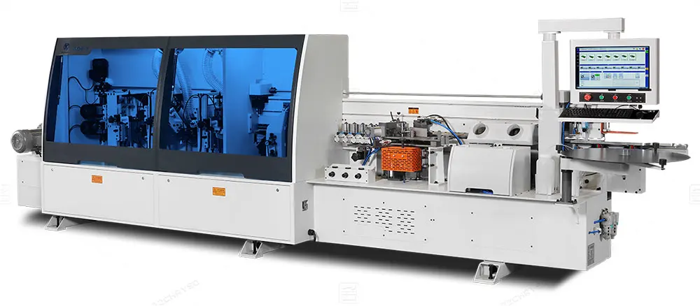 Automatic Curve Board Edge Banding Trimmer Machine Soft Forming Wood J ...