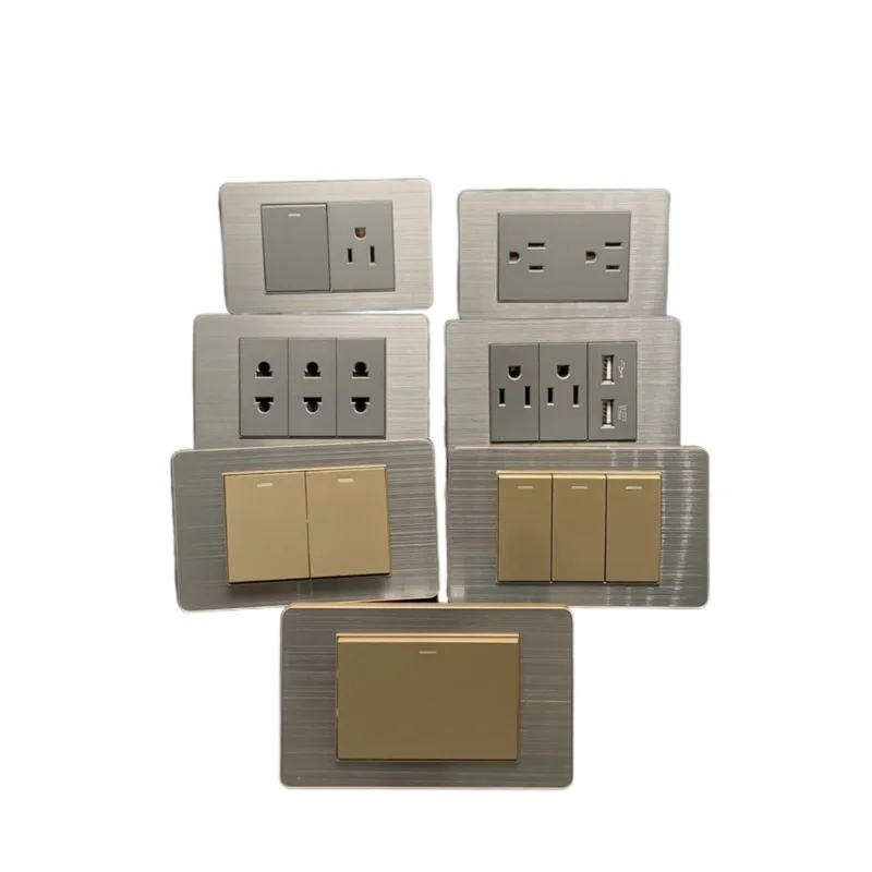 High Quality New 220v Single Link 1-way Wall Mounted Switch South ...