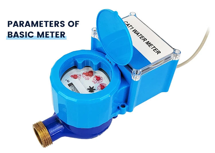 Mechanical Iso Water Flow Meter 3/4 Cat 1 Multi Jet Dry Type Water Flow ...