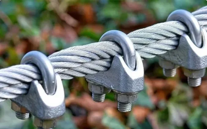 Din741 Malleable Wire Rope Clips Zinc Plated - Buy Wire Rope Clips ...