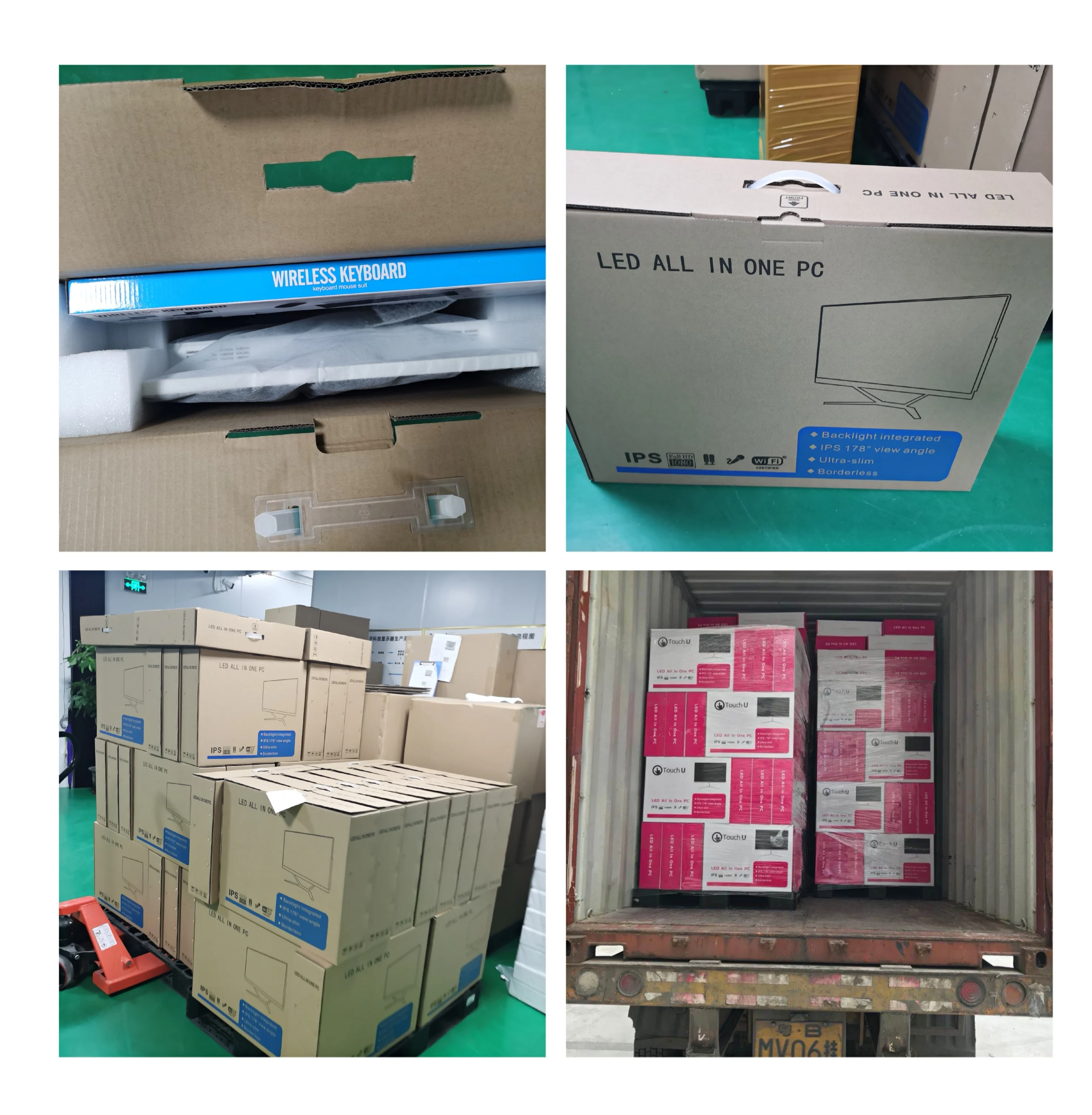 27 Inch Curved Thin Computer Pc Game Aio I3 I5 I7 4gb 120gb Ssd All In ...