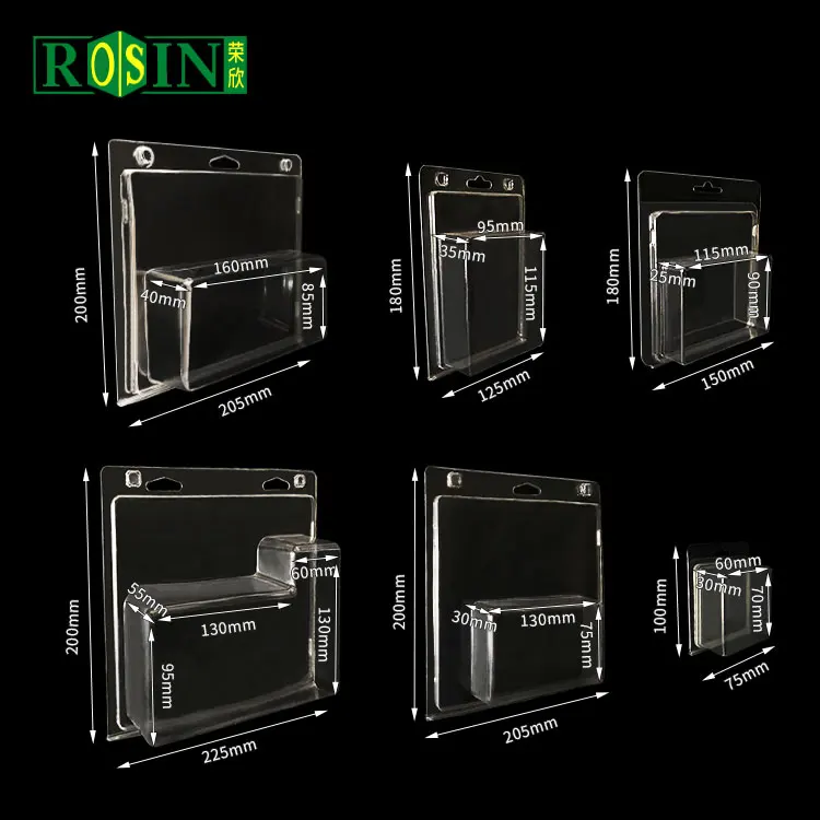 Custom Pvc Pet Plastic Trapped Bubble Blister Clam Shell Packaging ...