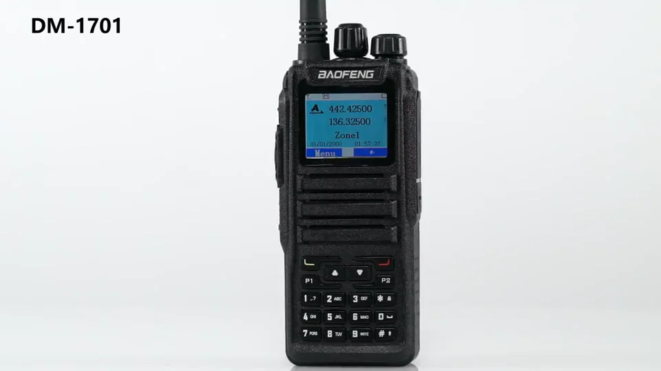 Digital Mobile Radio Baofeng Dm-1702 5w Dual Band Vhf Uhf Dmr Analog Radio Walkie Talkie Baofeng ...