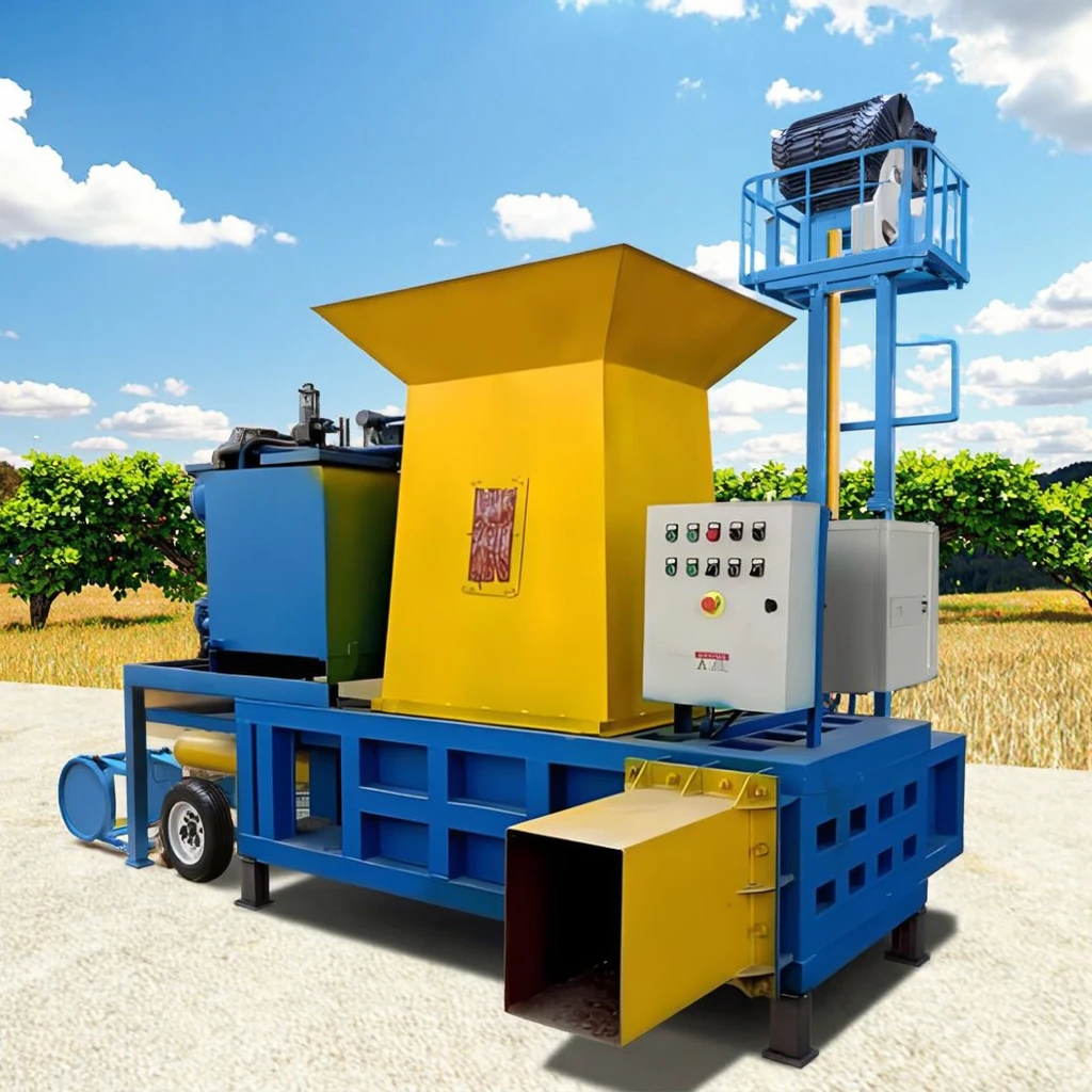 Fully Automatic Rice Straw Baler Continuous Operation High Efficiency ...
