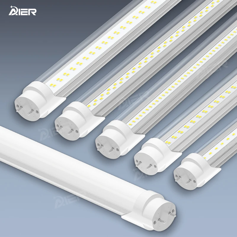 4FT T8 Led Tube Light 4' G13 Base Type B Dual-End Powered 24W 28W 32W 36W 45W T8 Led Bulbs 4 ...