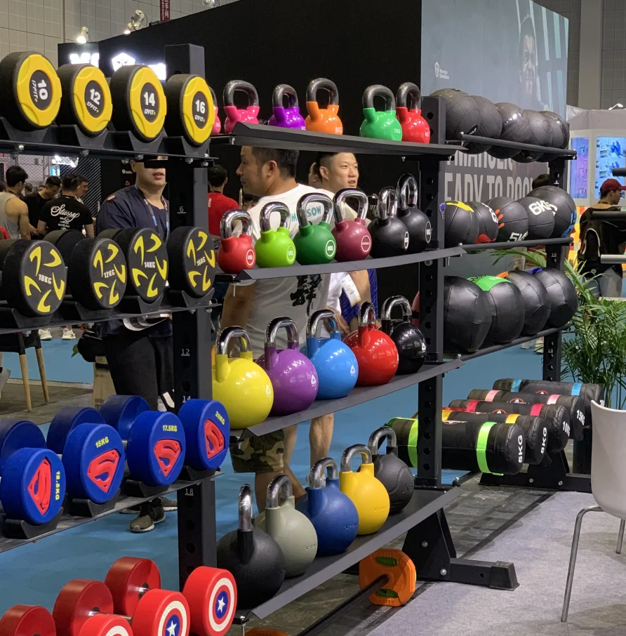 Durable round Hand Weights Dumbbell Set for Strength Training Black ...