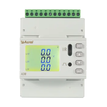 Acrel 2di/2do Multi-function Max 4-channel 3-phase Kwh Power Monitoring ...