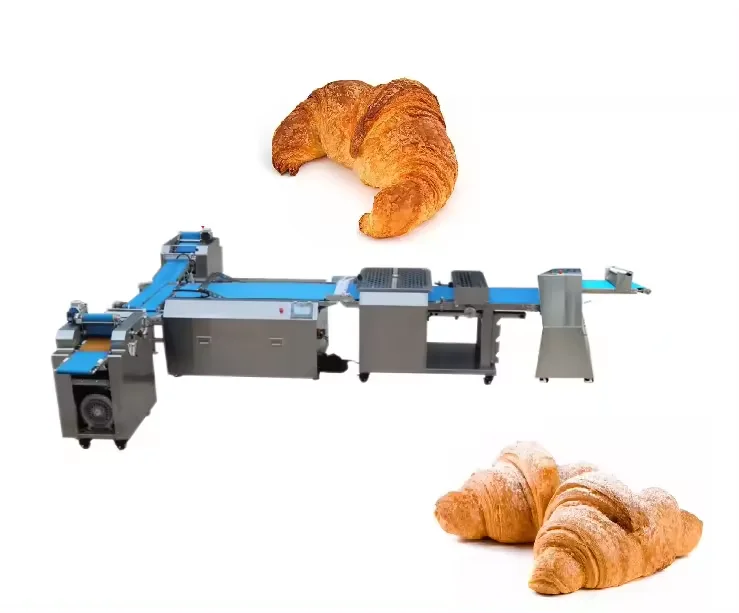 Automatic Frozen Croissant Making Machine Croissant Forming rolling ...