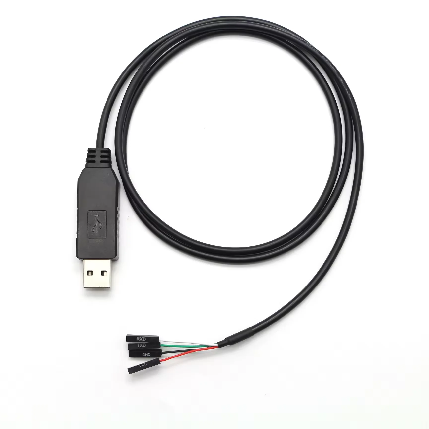 USB to TTL Serial 3.3V Adapter Cable TX RX Signal 4 Pin 0.1 inch Pitch ...