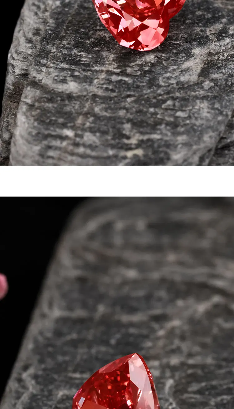 Fancy Pink Lab Diamond Igi Gia Certified Vvs Vs Synthetic Colored Loose ...