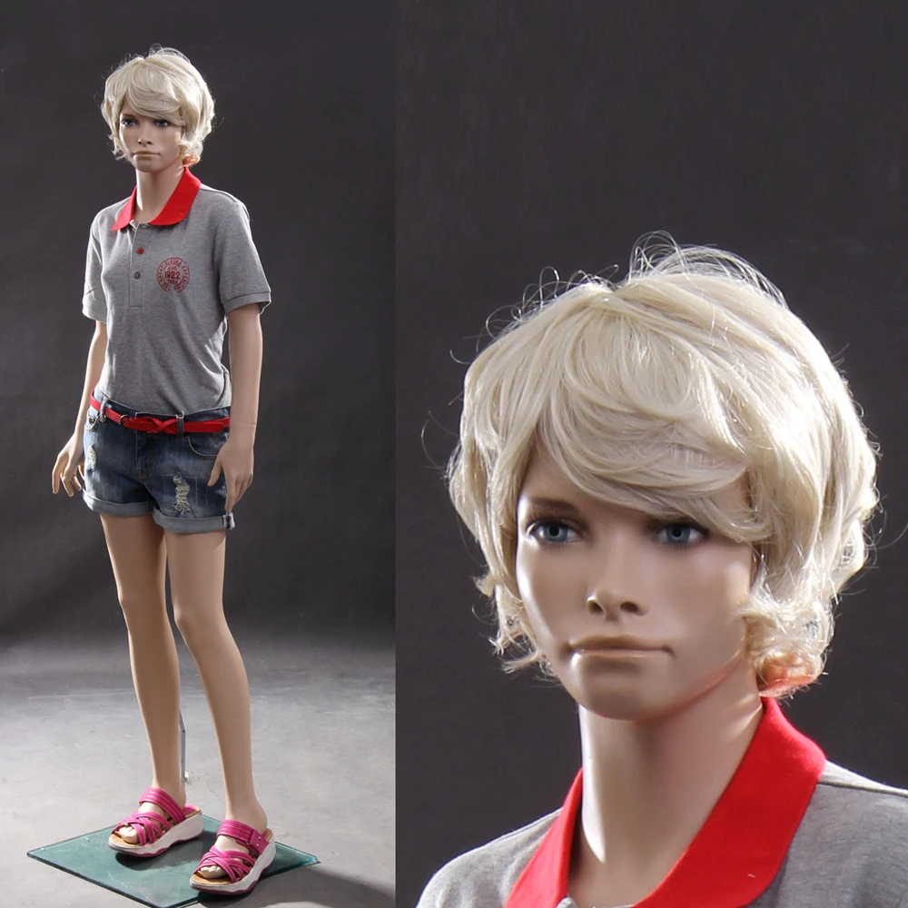 SK03 Teenager mannequin children full body fiberglass full body kid ...