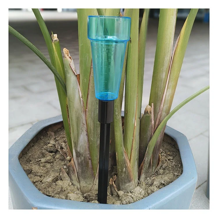 Easy-to-Read Garden Rainfall Sprinkler Gauge with Stake Plastic ...